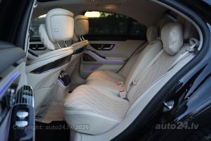 Melns Mercedes-Benz S-Class 2021 Tallina, ar dzinēja tilpumu 3.00 L un nobraukumu 56 tūkst. km par 74990 €, foto 24 vietnē AUTOMOTO.COM.LV