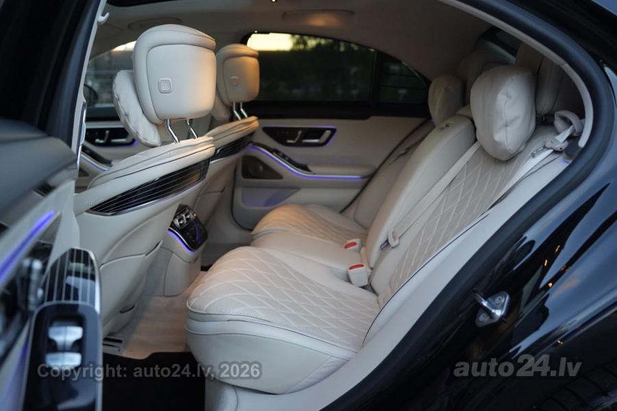 Melns Mercedes-Benz S-Class 2021 Tallina, ar dzinēja tilpumu 3.00 L un nobraukumu 56 tūkst. km par 74990 €, foto 24 vietnē AUTOMOTO.COM.LV