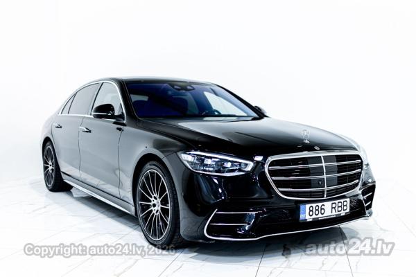 Melns Mercedes-Benz S-Class 2021 Tallina, ar dzinēja tilpumu 2.90 L un nobraukumu 123 tūkst. km par 79990 €, foto 1 vietnē AUTOMOTO.COM.LV