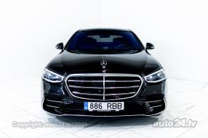 Black Mercedes-Benz S-Class 2021 in Tallinn, with an engine capacity of 2.90 L and mileage of 123 thousand km for 79990 €, photo 3 on AUTOMOTO.COM.LV