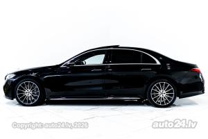 Black Mercedes-Benz S-Class 2021 in Tallinn, with an engine capacity of 2.90 L and mileage of 123 thousand km for 79990 €, photo 6 on AUTOMOTO.COM.LV