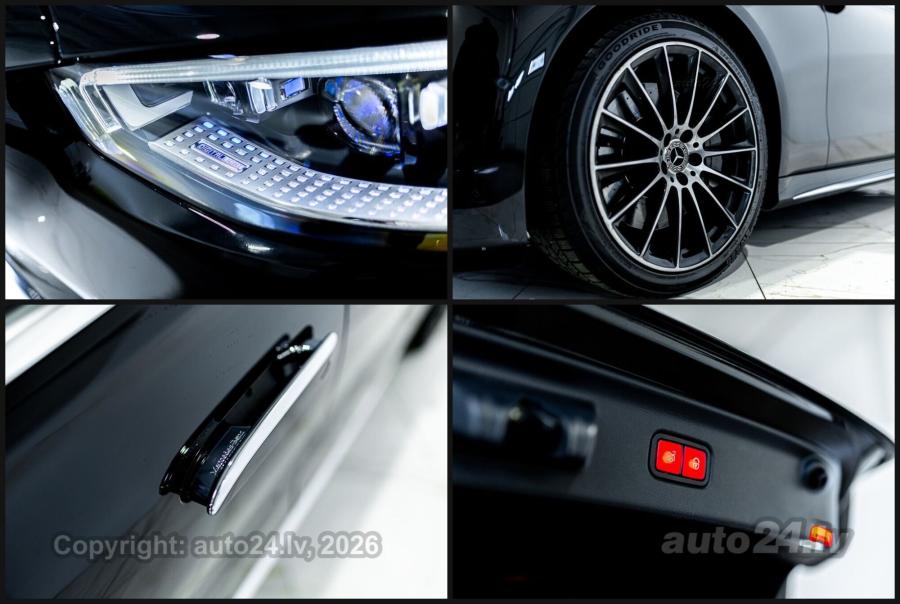 Black Mercedes-Benz S-Class 2021 in Tallinn, with an engine capacity of 2.90 L and mileage of 123 thousand km for 79990 €, photo 31 on AUTOMOTO.COM.LV
