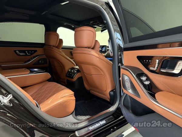 Black Mercedes-Benz S-Class 2022 in Tartu, with an engine capacity of 2.90 L and mileage of 67 thousand km for 109900 €, photo 11 on AUTOMOTO.COM.LV