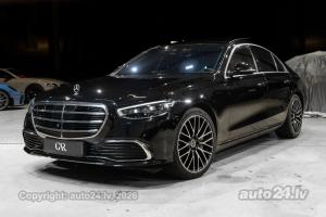 Melns Mercedes-Benz S-Class 2022 Rīga, ar dzinēja tilpumu 4.00 L un nobraukumu 35 tūkst. km par 89900 €, foto  vietnē AUTOMOTO.COM.LV