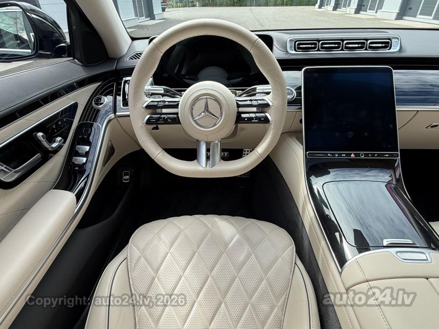 Melns Mercedes-Benz S-Class 2023 Tallina, ar dzinēja tilpumu 2.90 L un nobraukumu 24 tūkst. km par 99900 €, foto 13 vietnē AUTOMOTO.COM.LV