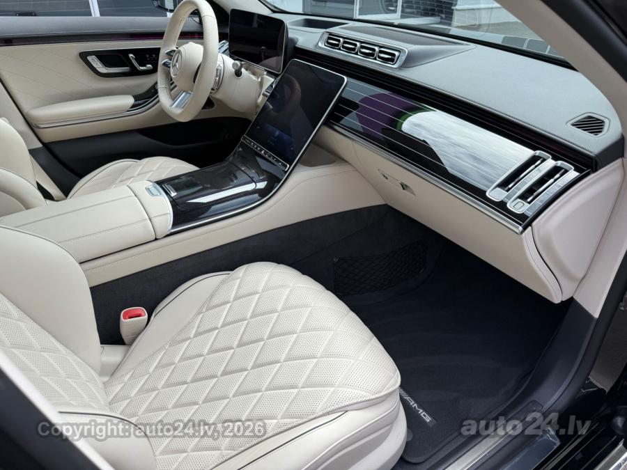 Melns Mercedes-Benz S-Class 2023 Tallina, ar dzinēja tilpumu 2.90 L un nobraukumu 24 tūkst. km par 99900 €, foto 14 vietnē AUTOMOTO.COM.LV