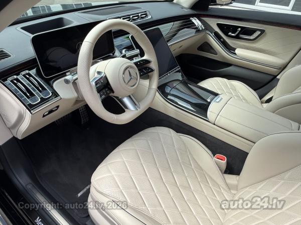 Melns Mercedes-Benz S-Class 2023 Tallina, ar dzinēja tilpumu 2.90 L un nobraukumu 25 tūkst. km par 98900 €, foto 10 vietnē AUTOMOTO.COM.LV