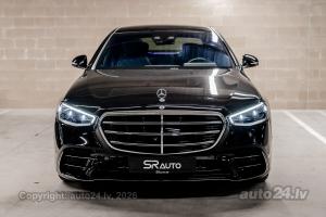 Black Mercedes-Benz S-Class 2023 in Tallinn, with an engine capacity of 2.90 L and mileage of 82 thousand km for 89990 €, photo 11 on AUTOMOTO.COM.LV