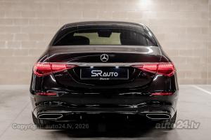 Black Mercedes-Benz S-Class 2023 in Tallinn, with an engine capacity of 2.90 L and mileage of 82 thousand km for 89990 €, photo 13 on AUTOMOTO.COM.LV