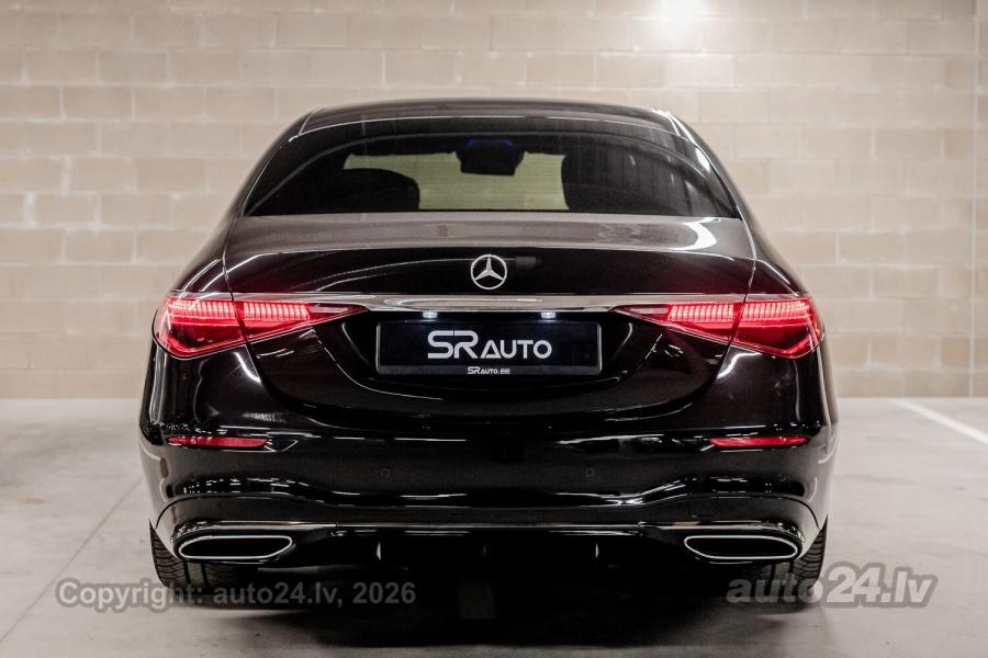 Black Mercedes-Benz S-Class 2023 in Tallinn, with an engine capacity of 2.90 L and mileage of 82 thousand km for 89990 €, photo 13 on AUTOMOTO.COM.LV