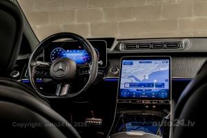 Black Mercedes-Benz S-Class 2023 in Tallinn, with an engine capacity of 2.90 L and mileage of 82 thousand km for 89990 €, photo 19 on AUTOMOTO.COM.LV