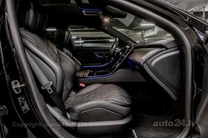 Black Mercedes-Benz S-Class 2023 in Tallinn, with an engine capacity of 2.90 L and mileage of 82 thousand km for 89990 €, photo 22 on AUTOMOTO.COM.LV