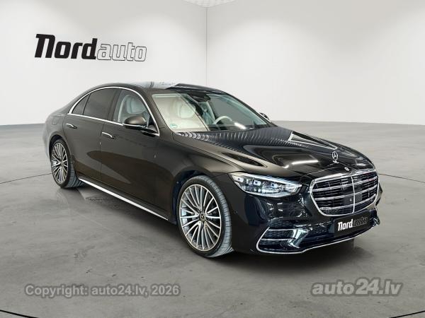 Melns Mercedes-Benz S-Class 2023 Tallina, ar dzinēja tilpumu 2.90 L un nobraukumu 26 tūkst. km par 95900 €, foto 7 vietnē AUTOMOTO.COM.LV