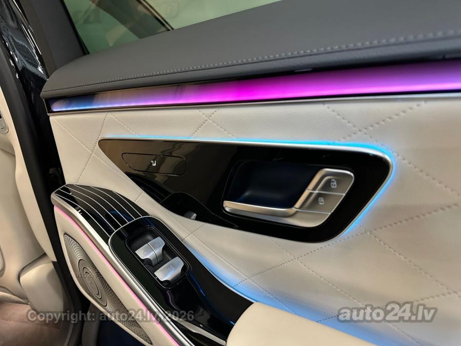 Melns Mercedes-Benz S-Class 2023 Tallina, ar dzinēja tilpumu 2.90 L un nobraukumu 26 tūkst. km par 95900 €, foto 22 vietnē AUTOMOTO.COM.LV
