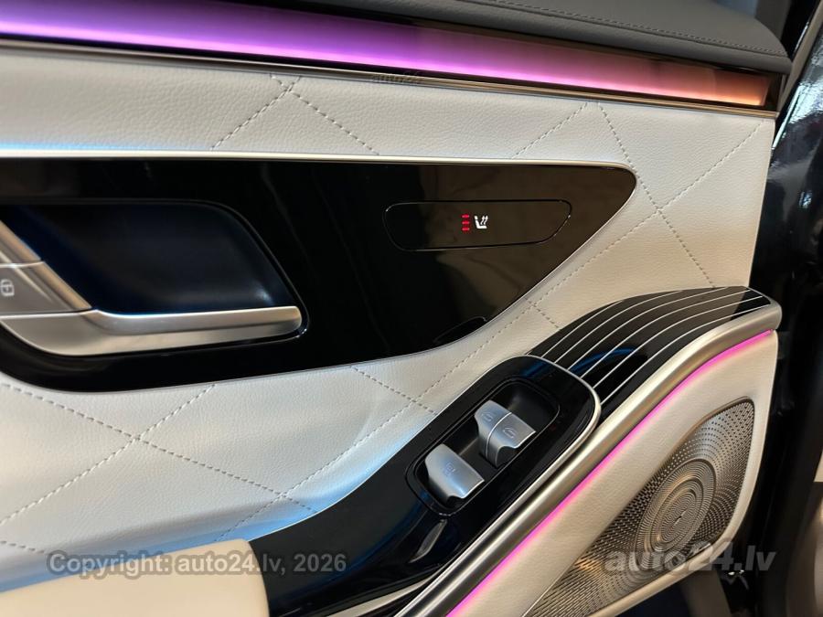 Melns Mercedes-Benz S-Class 2023 Tallina, ar dzinēja tilpumu 2.90 L un nobraukumu 26 tūkst. km par 95900 €, foto 23 vietnē AUTOMOTO.COM.LV