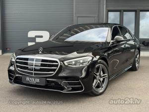 Melns Mercedes-Benz S-Class 2025 Tallina, ar dzinēja tilpumu 3.00 L un nobraukumu 30 tūkst. km par 119995 €, foto 3 vietnē AUTOMOTO.COM.LV