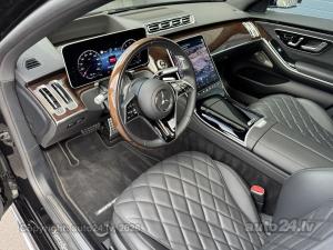 Melns Mercedes-Benz S-Class 2025 Tallina, ar dzinēja tilpumu 3.00 L un nobraukumu 30 tūkst. km par 119995 €, foto 8 vietnē AUTOMOTO.COM.LV