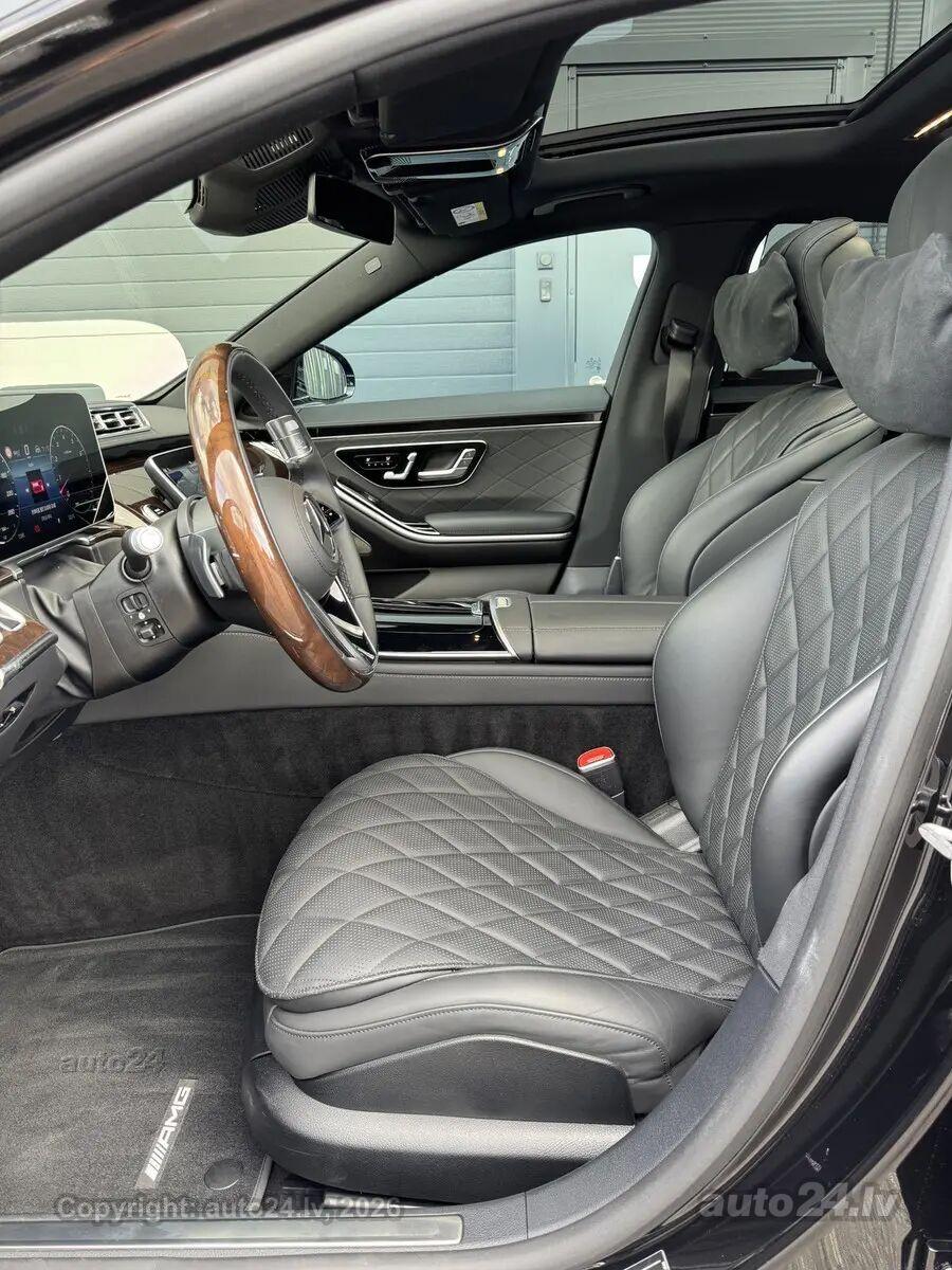 Melns Mercedes-Benz S-Class 2025 Tallina, ar dzinēja tilpumu 3.00 L un nobraukumu 30 tūkst. km par 119995 €, foto 12 vietnē AUTOMOTO.COM.LV