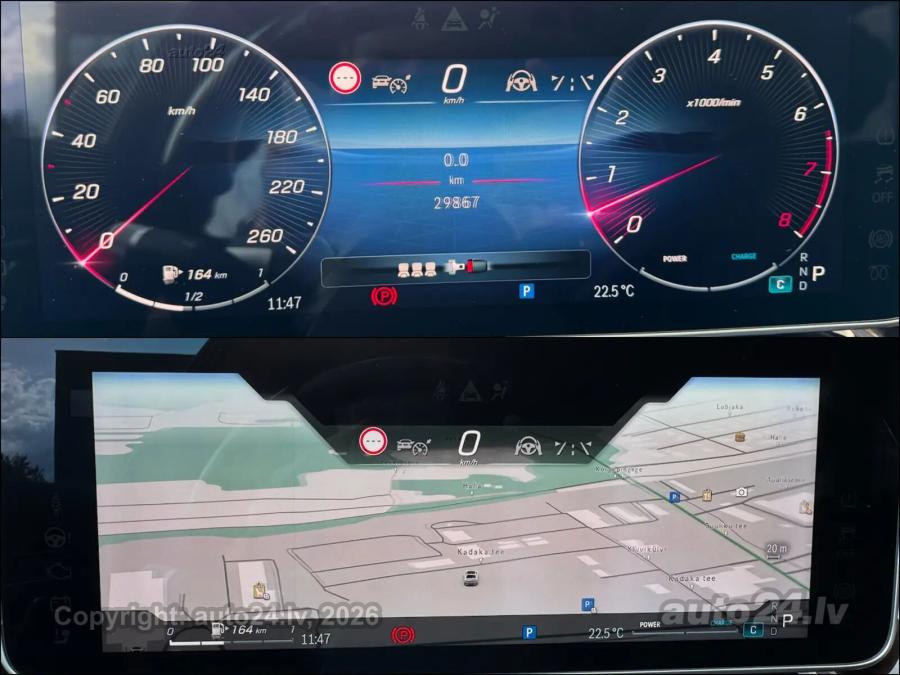 Melns Mercedes-Benz S-Class 2025 Tallina, ar dzinēja tilpumu 3.00 L un nobraukumu 30 tūkst. km par 119995 €, foto 18 vietnē AUTOMOTO.COM.LV