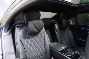 Black Mercedes-Benz S-Class 2025 in Tallinn, with an engine capacity of 3.00 L and mileage of 15 thousand km for 124900 €, photo 21 on AUTOMOTO.COM.LV