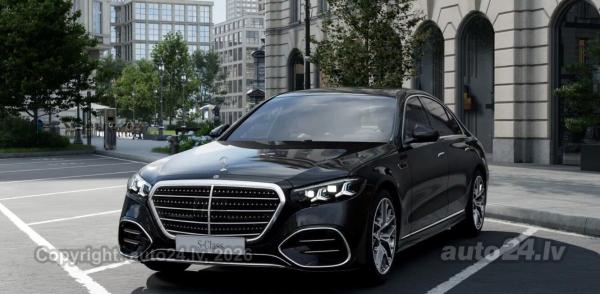 Melns Mercedes-Benz S-Class 2026 Rīga, ar dzinēja tilpumu 3.00 L un nobraukumu 0 tūkst. km par 140360 €, foto 1 vietnē AUTOMOTO.COM.LV