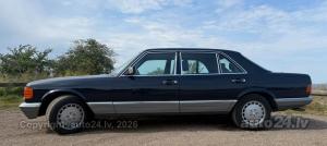 Blue Mercedes-Benz S-Class 1985 in Tallinn, with an engine capacity of 5.00 L and mileage of 189 thousand km for 14990 €, photo 4 on AUTOMOTO.COM.LV