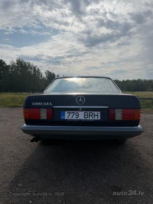 Blue Mercedes-Benz S-Class 1985 in Tallinn, with an engine capacity of 5.00 L and mileage of 189 thousand km for 14990 €, photo 7 on AUTOMOTO.COM.LV