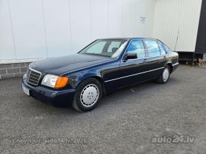 Zils Mercedes-Benz S-Class 1992 Viljandi, ar dzinēja tilpumu 4.20 L un nobraukumu 272 tūkst. km par 10900 €, foto  vietnē AUTOMOTO.COM.LV