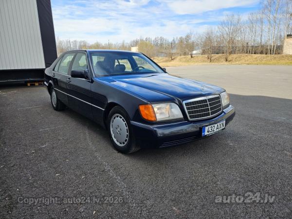 Zils Mercedes-Benz S-Class 1992 Viljandi, ar dzinēja tilpumu 4.20 L un nobraukumu 272 tūkst. km par 10900 €, foto 4 vietnē AUTOMOTO.COM.LV