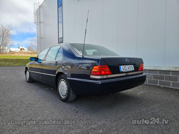 Zils Mercedes-Benz S-Class 1992 Viljandi, ar dzinēja tilpumu 4.20 L un nobraukumu 272 tūkst. km par 10900 €, foto 6 vietnē AUTOMOTO.COM.LV
