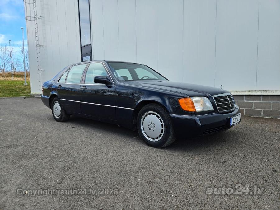 Zils Mercedes-Benz S-Class 1992 Viljandi, ar dzinēja tilpumu 4.20 L un nobraukumu 272 tūkst. km par 10900 €, foto 12 vietnē AUTOMOTO.COM.LV