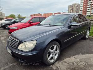 Blue Mercedes-Benz S-Class 2003 in Tallinn, with an engine capacity of 3.20 L and mileage of 399 thousand km for 1499 €, photo 3 on AUTOMOTO.COM.LV