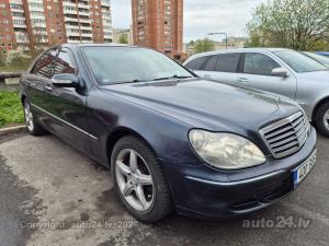 Blue Mercedes-Benz S-Class 2003 in Tallinn, with an engine capacity of 3.20 L and mileage of 399 thousand km for 1499 €, photo 4 on AUTOMOTO.COM.LV