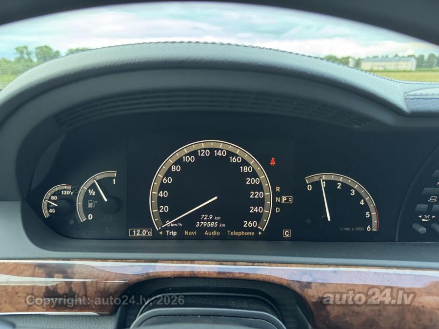 Zils Mercedes-Benz S-Class 2006 Repina, ar dzinēja tilpumu 3.00 L un nobraukumu 383 tūkst. km par 8000 €, foto 4 vietnē AUTOMOTO.COM.LV