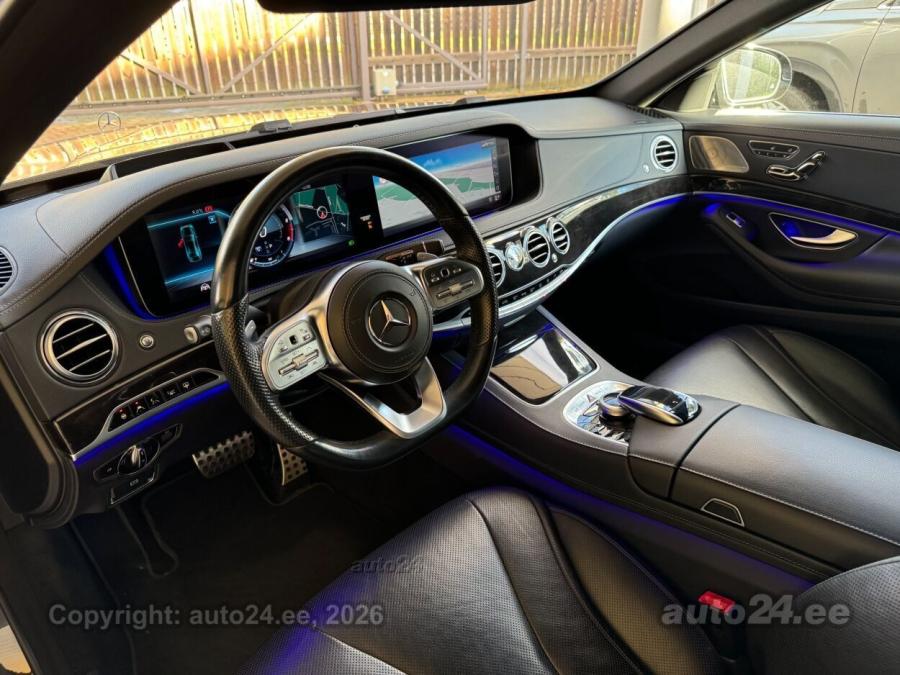 Zils Mercedes-Benz S-Class 2017 Tallina, ar dzinēja tilpumu 2.90 L un nobraukumu 91 tūkst. km par 66990 €, foto 15 vietnē AUTOMOTO.COM.LV