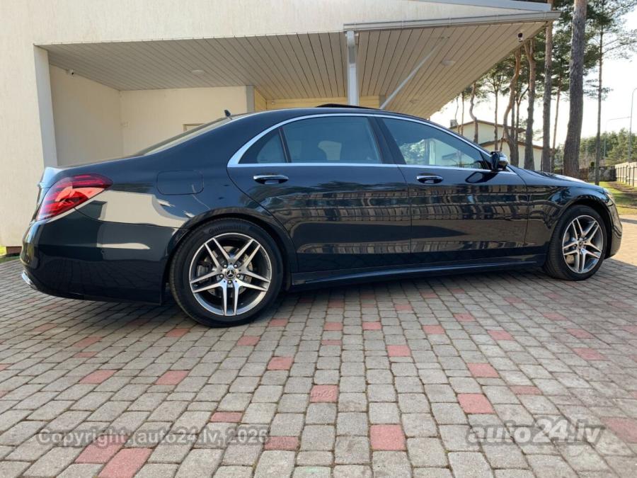 Blue Mercedes-Benz S-Class 2017 in Tallinn, with an engine capacity of 2.90 L and mileage of 92 thousand km for 66990 €, photo 12 on AUTOMOTO.COM.LV