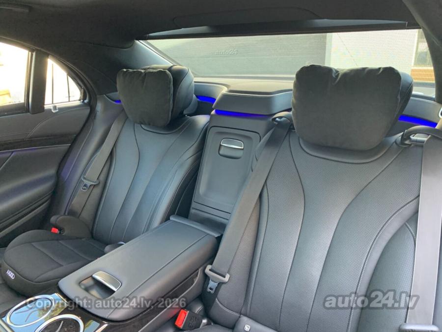 Blue Mercedes-Benz S-Class 2017 in Tallinn, with an engine capacity of 2.90 L and mileage of 92 thousand km for 66990 €, photo 22 on AUTOMOTO.COM.LV