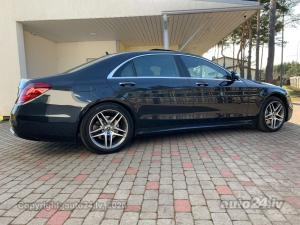 Blue Mercedes-Benz S-Class 2017 in Tallinn, with an engine capacity of 2.90 L and mileage of 92 thousand km for 66990 €, photo 13 on AUTOMOTO.COM.LV