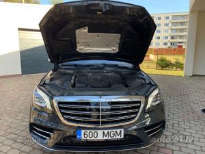 Blue Mercedes-Benz S-Class 2017 in Tallinn, with an engine capacity of 2.90 L and mileage of 94 thousand km for 65990 €, photo 7 on AUTOMOTO.COM.LV