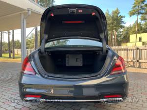 Blue Mercedes-Benz S-Class 2017 in Tallinn, with an engine capacity of 2.90 L and mileage of 94 thousand km for 65990 €, photo 9 on AUTOMOTO.COM.LV