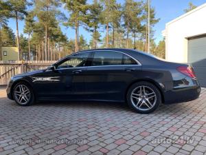 Blue Mercedes-Benz S-Class 2017 in Tallinn, with an engine capacity of 2.90 L and mileage of 94 thousand km for 65990 €, photo 11 on AUTOMOTO.COM.LV