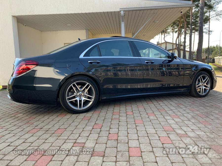 Blue Mercedes-Benz S-Class 2017 in Tallinn, with an engine capacity of 2.90 L and mileage of 94 thousand km for 65990 €, photo 13 on AUTOMOTO.COM.LV