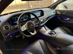 Blue Mercedes-Benz S-Class 2017 in Tallinn, with an engine capacity of 2.90 L and mileage of 94 thousand km for 65990 €, photo 17 on AUTOMOTO.COM.LV