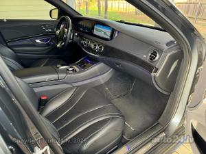 Blue Mercedes-Benz S-Class 2017 in Tallinn, with an engine capacity of 2.90 L and mileage of 94 thousand km for 65990 €, photo 21 on AUTOMOTO.COM.LV