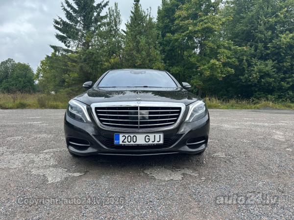 Brown Mercedes-Benz S-Class 2014 in Kohtla-Jarve, with an engine capacity of 3.00 L and mileage of 282 thousand km for 22000 €, photo 1 on AUTOMOTO.COM.LV
