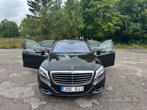 Brown Mercedes-Benz S-Class 2014 in Kohtla-Jarve, with an engine capacity of 3.00 L and mileage of 282 thousand km for 22000 €, photo 2 on AUTOMOTO.COM.LV