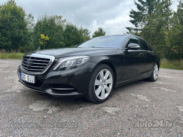 Brown Mercedes-Benz S-Class 2014 in Kohtla-Jarve, with an engine capacity of 3.00 L and mileage of 282 thousand km for 22000 €, photo 4 on AUTOMOTO.COM.LV