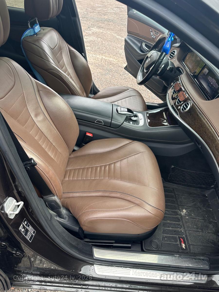 Brūns Mercedes-Benz S-Class 2014 Kohtla-Jerve, ar dzinēja tilpumu 3.00 L un nobraukumu 282 tūkst. km par 22000 €, foto 9 vietnē AUTOMOTO.COM.LV