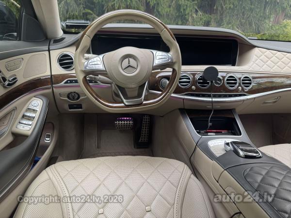 Brown Mercedes-Benz S-Class 2015 in Tallinn, with an engine capacity of 4.70 L and mileage of 167 thousand km for 33000 €, photo 1 on AUTOMOTO.COM.LV