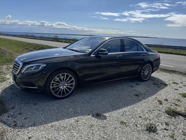 Brown Mercedes-Benz S-Class 2015 in Tallinn, with an engine capacity of 4.70 L and mileage of 167 thousand km for 33000 €, photo 9 on AUTOMOTO.COM.LV